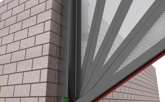 Fan shaped gate simulation - Custom Machinery Design | YCY | Karmiel